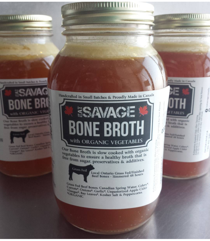 Grass Fed (+Grass Finished) Beef Bone Broth